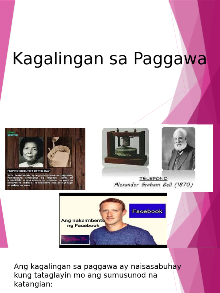 Kagalingan Sa Paggawa | PDF