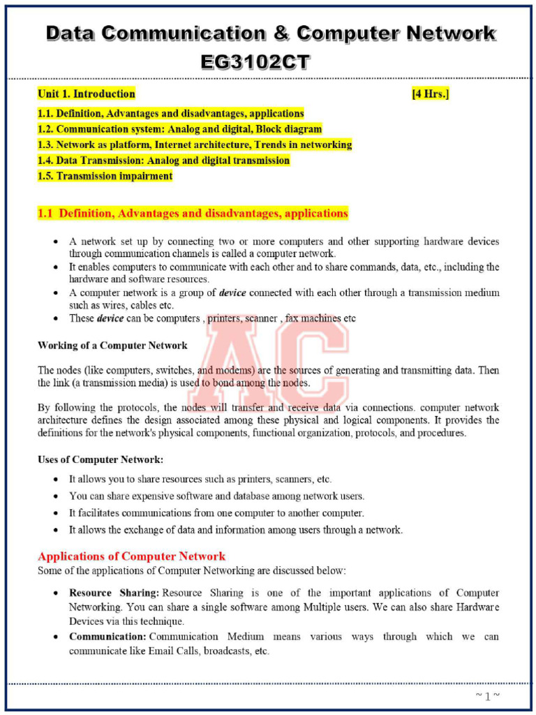 Data Communication & Computer Network__Provide by Ganesh Kapadi-[Www.arjun00.Com.np] | PDF ...