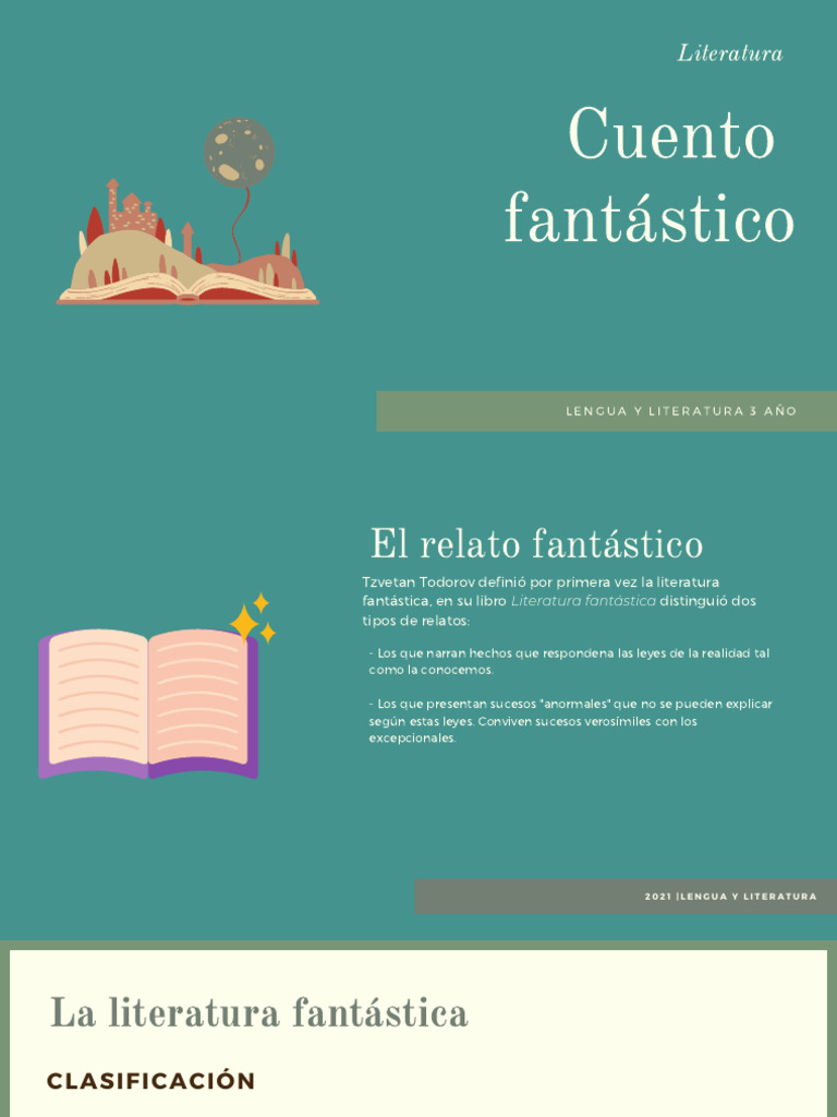 Cuento Fantástico 3ro | PDF | Fantasía | Literatura de fantasía