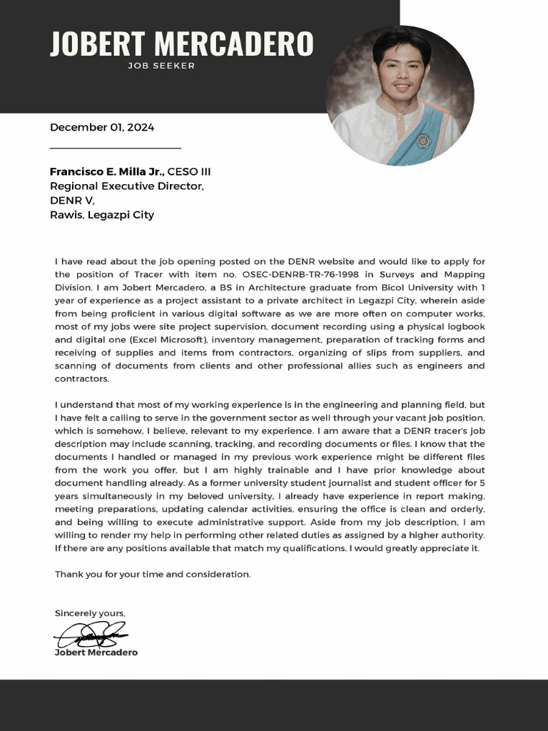 Modern Entry Level Fresher Cover Letter Resume (1) | PDF