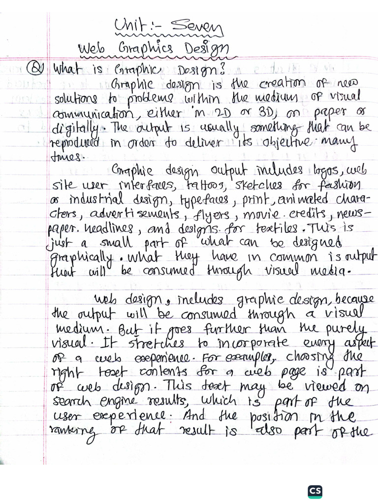 CG Unit 5 Contd-1 | PDF