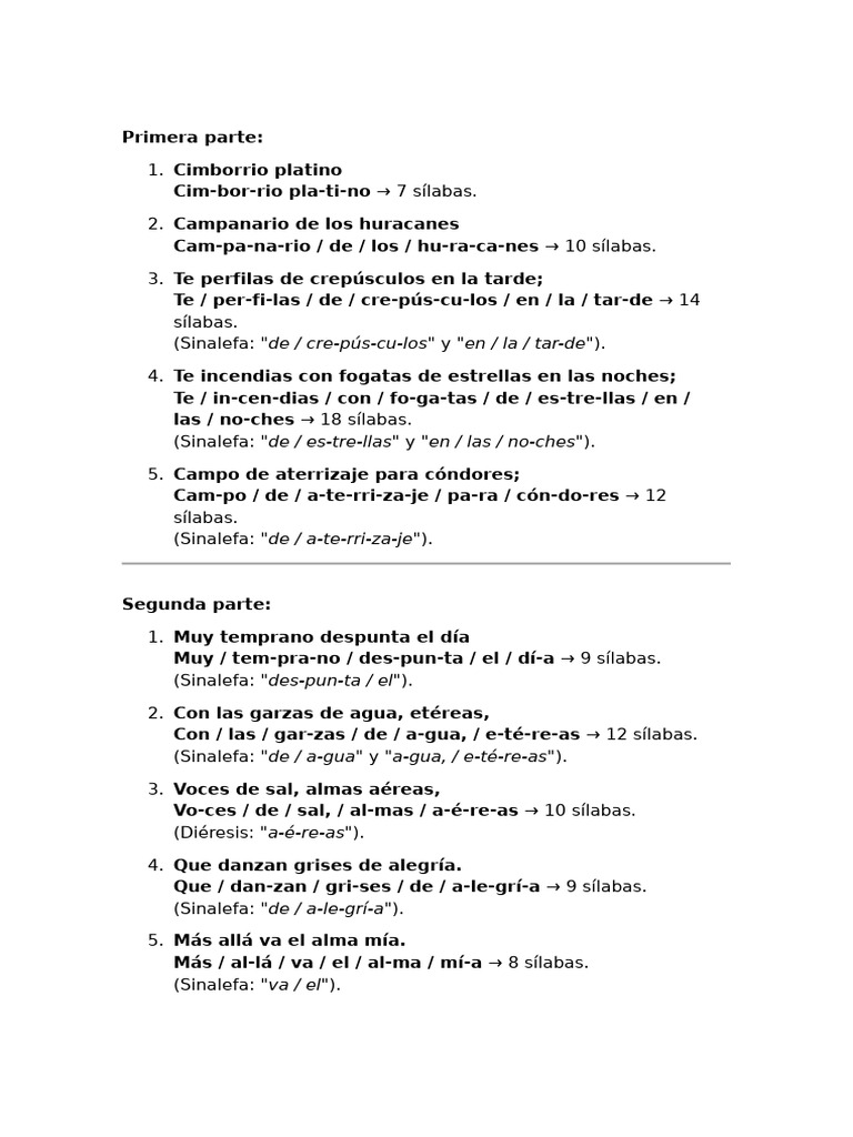 Análisis de Métrica y Rima en Poesía | PDF | Rima | Poética