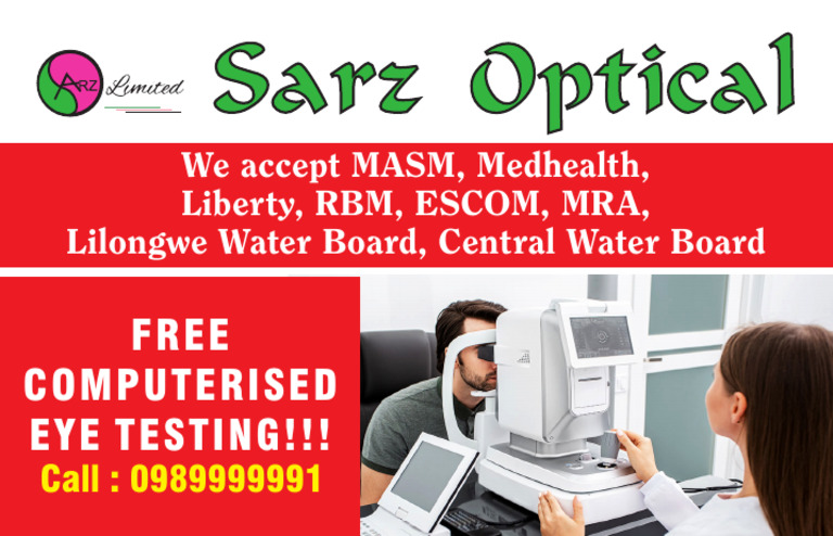 1400x900 Sarz Optical Sign Board | PDF