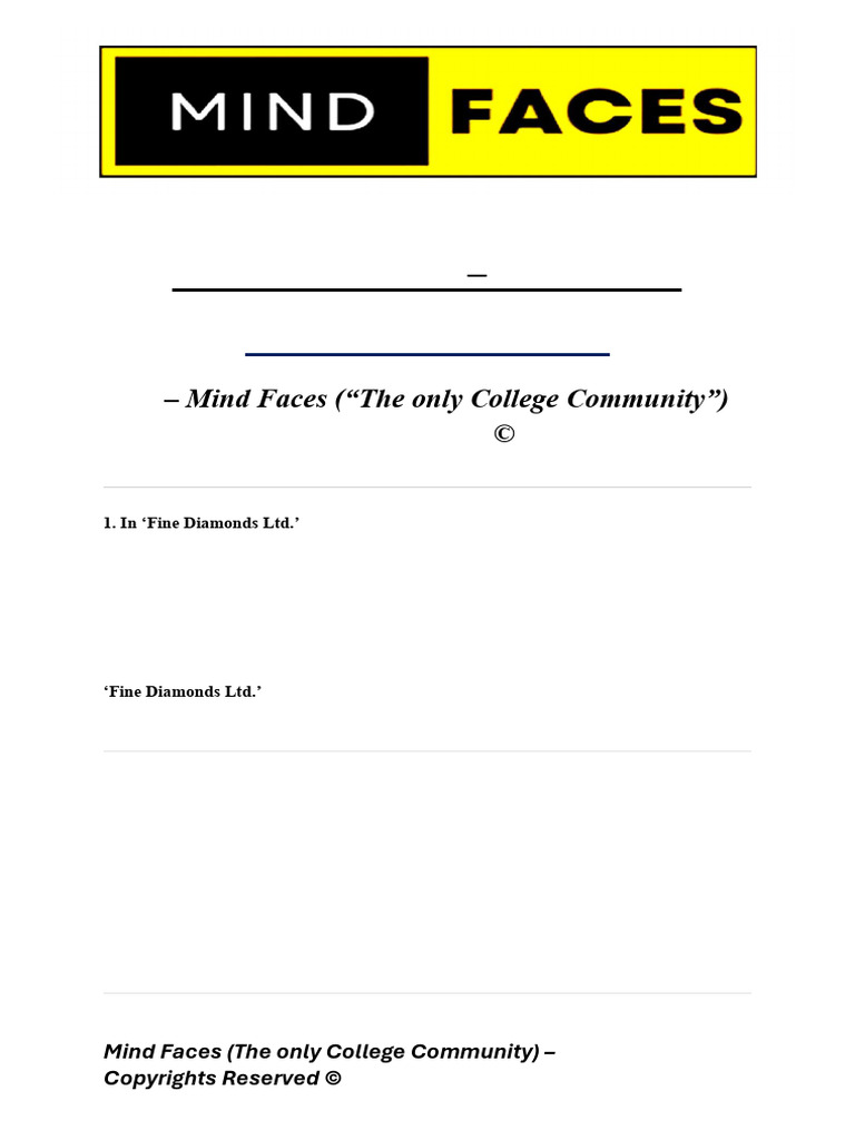 Mind Faces - OCM Assured Case Studies | PDF | Payments | Economies