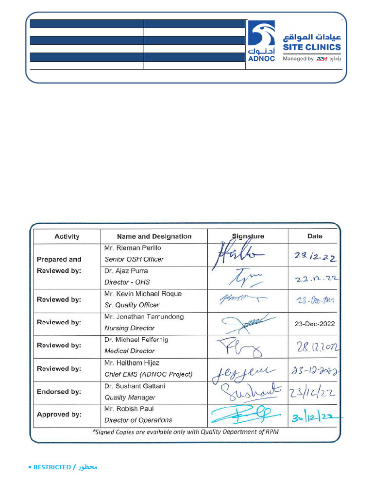 Workplace Health Education Awareness Program 2023 (RPM.a.osh - PR01.V4 ...