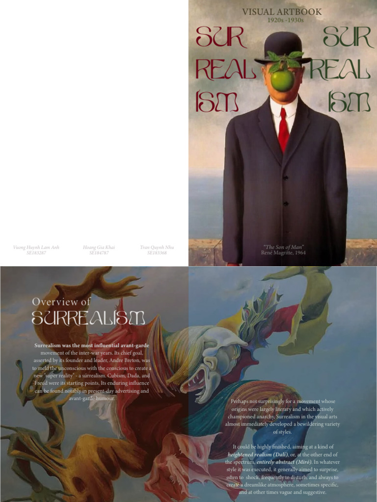 Artstyle Summary | PDF | Surrealism | The Arts