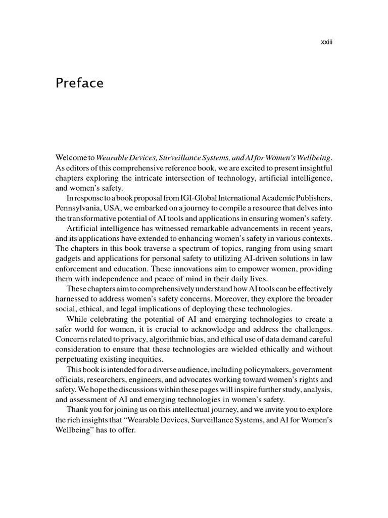 Preface | PDF | Artificial Intelligence | Intelligence (AI) & Semantics