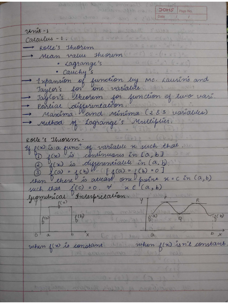 Maths MidSem 1 | PDF