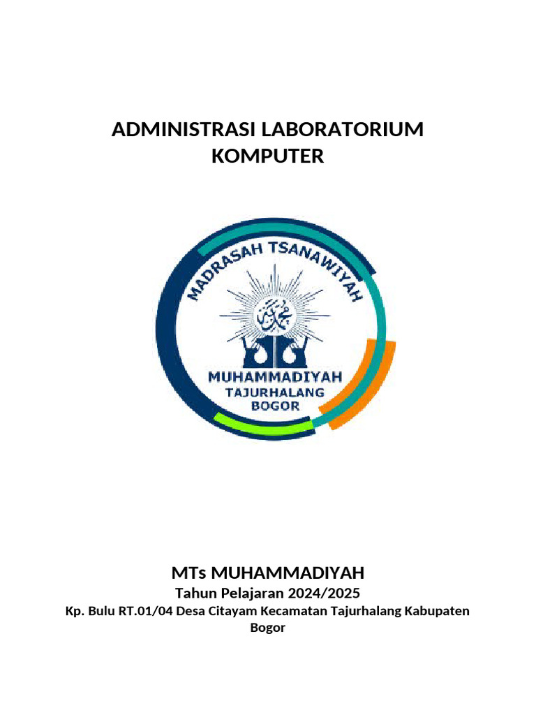 Administrasi Lab Komputer Tp. 2024-2025 | PDF