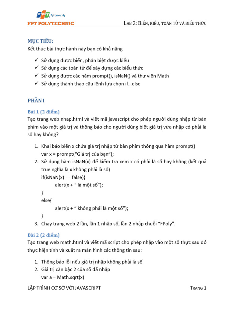 WEB1042 - Lab 2 | PDF