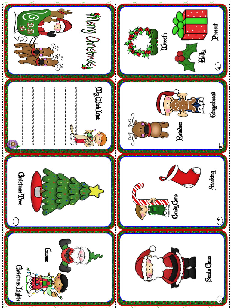 Christmas Minibook | PDF