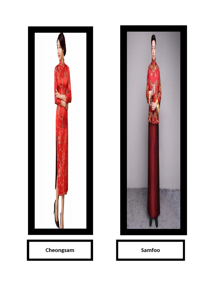 Pakaian Traditional Cina | PDF