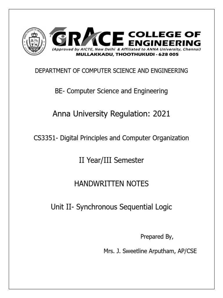 III Cse Cs3351 Dpco Unit 2 | PDF | Computer Engineering | Computing