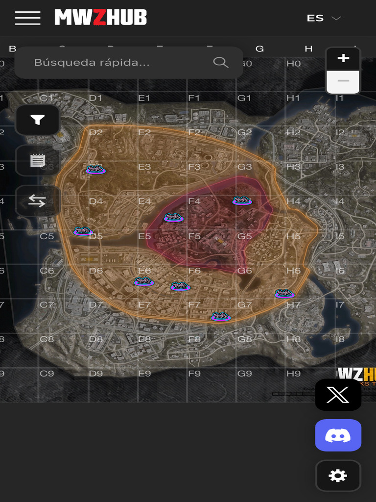 Mapa Táctico Interactivo de Urzikstan para MW3 Zombies - MWZ | PDF