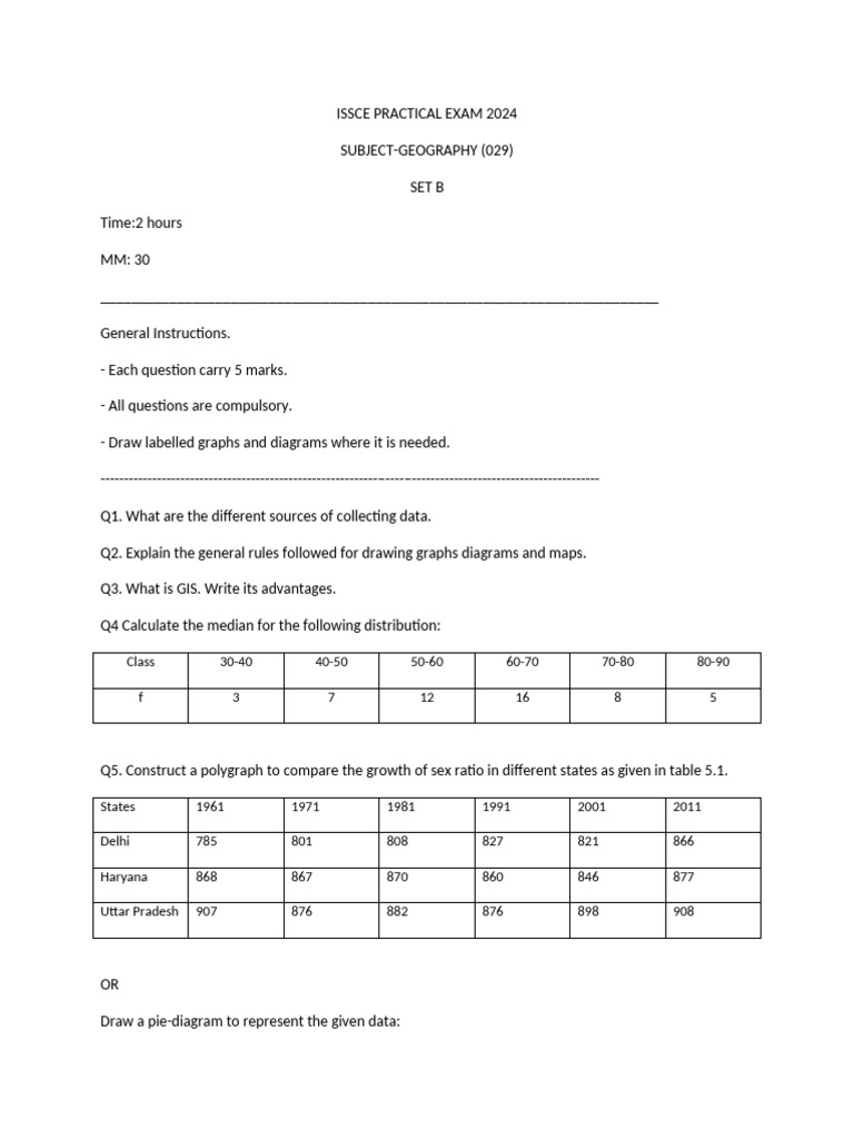 XII Practicals Set B | PDF
