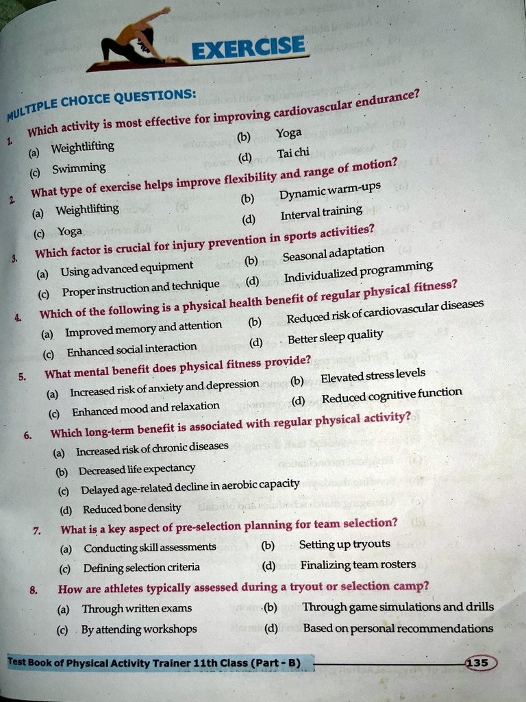 ch-4 Skill Sports and Fitness | PDF | Flexibility (Anatomy) | Aerobic ...