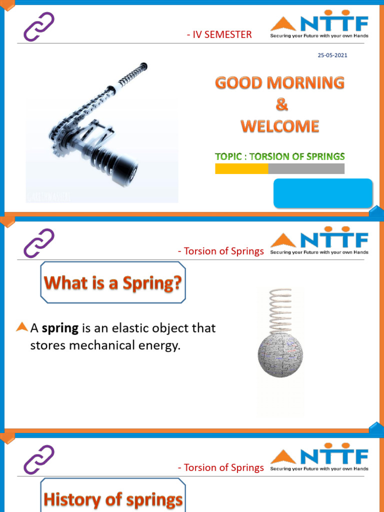 7.TORSION OF SPRINGS | PDF | Strength Of Materials | Stiffness