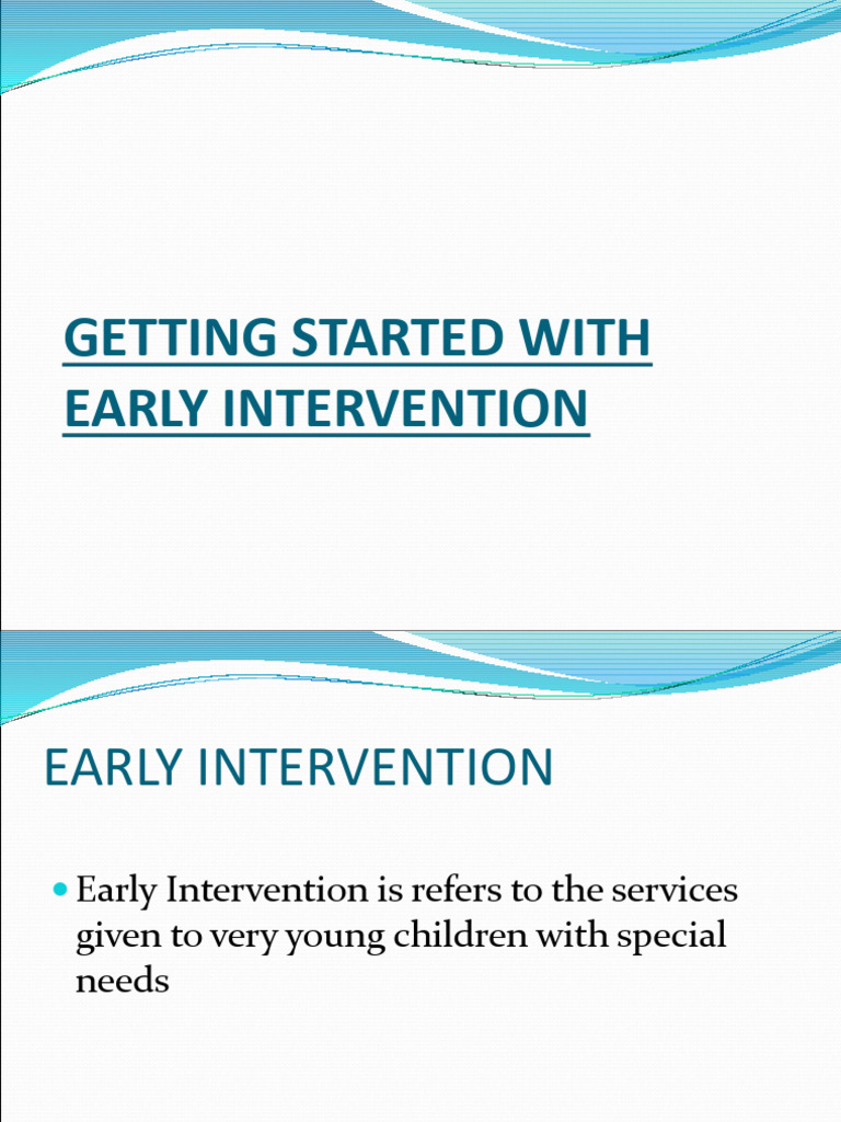 Early Intervention Program - Urmila | PDF