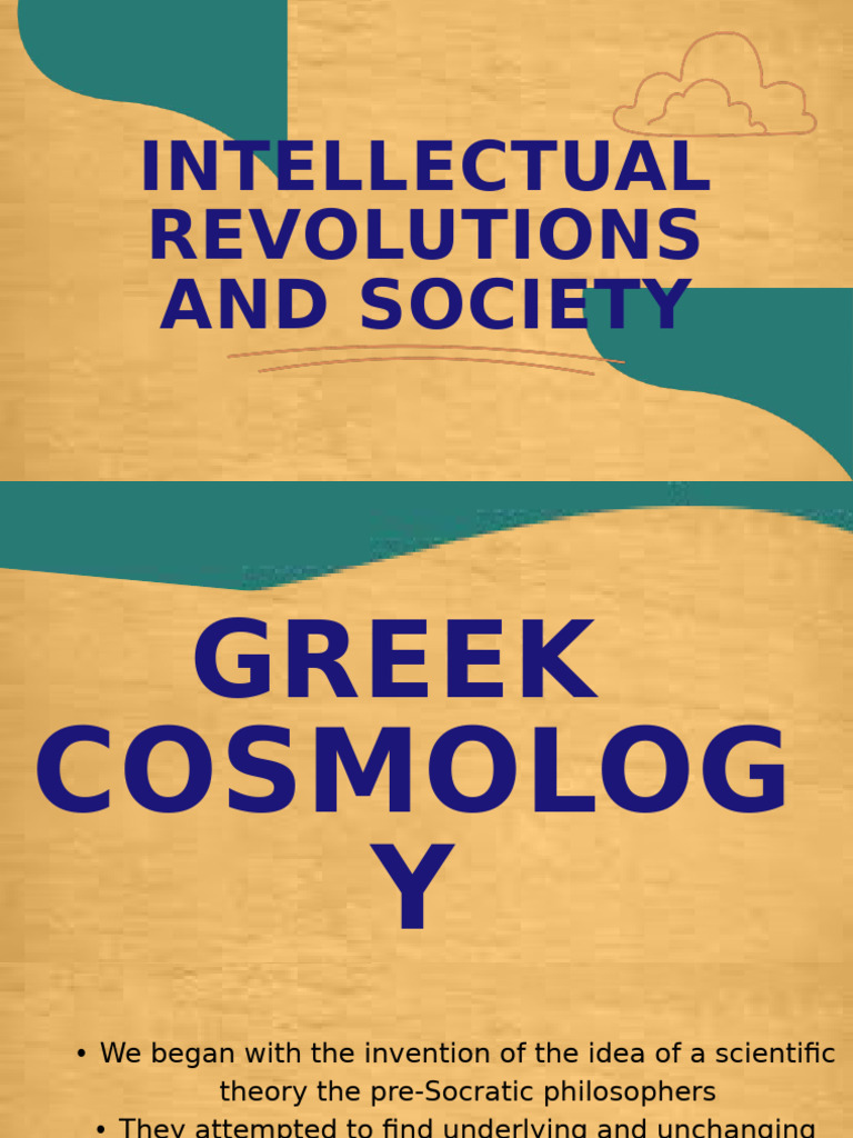 Intellectual Revolutions in Science and Society | PDF | Nicolaus ...