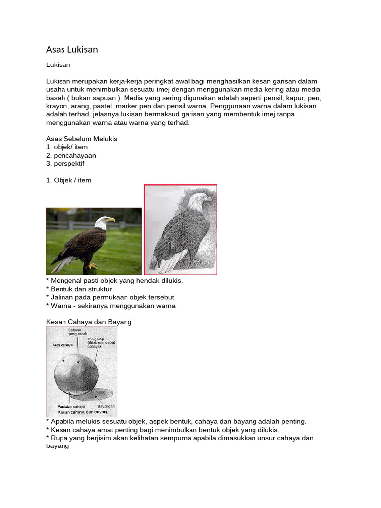 Asas Lukisan | PDF