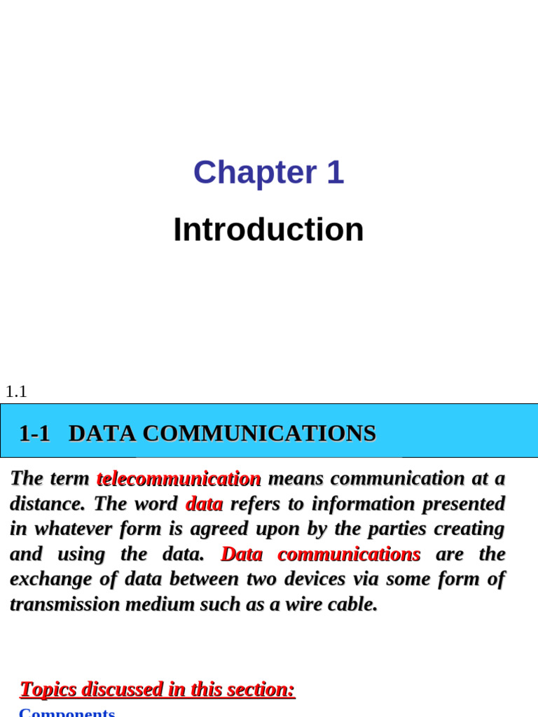 Lec1 Networks | PDF | Network Topology | Computer Network