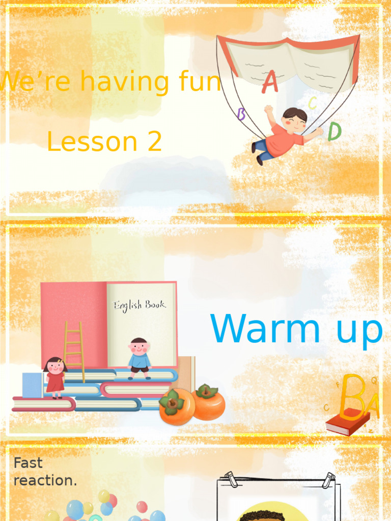 Fun English Lesson: Actions & Questions | PDF