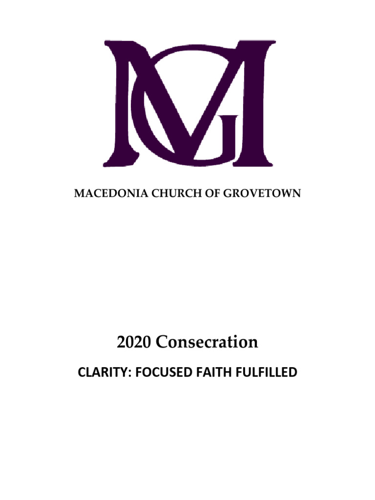 2020-Consecration-Manual-1 | PDF | Prayer | Jesus