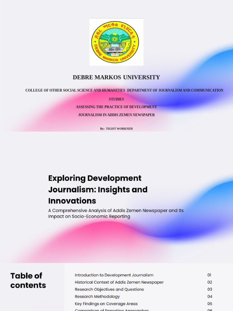 Debre Markos University | PDF
