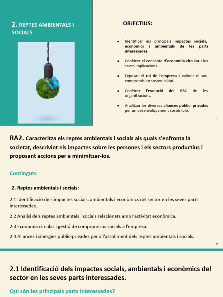 Presentacio RA2 | PDF