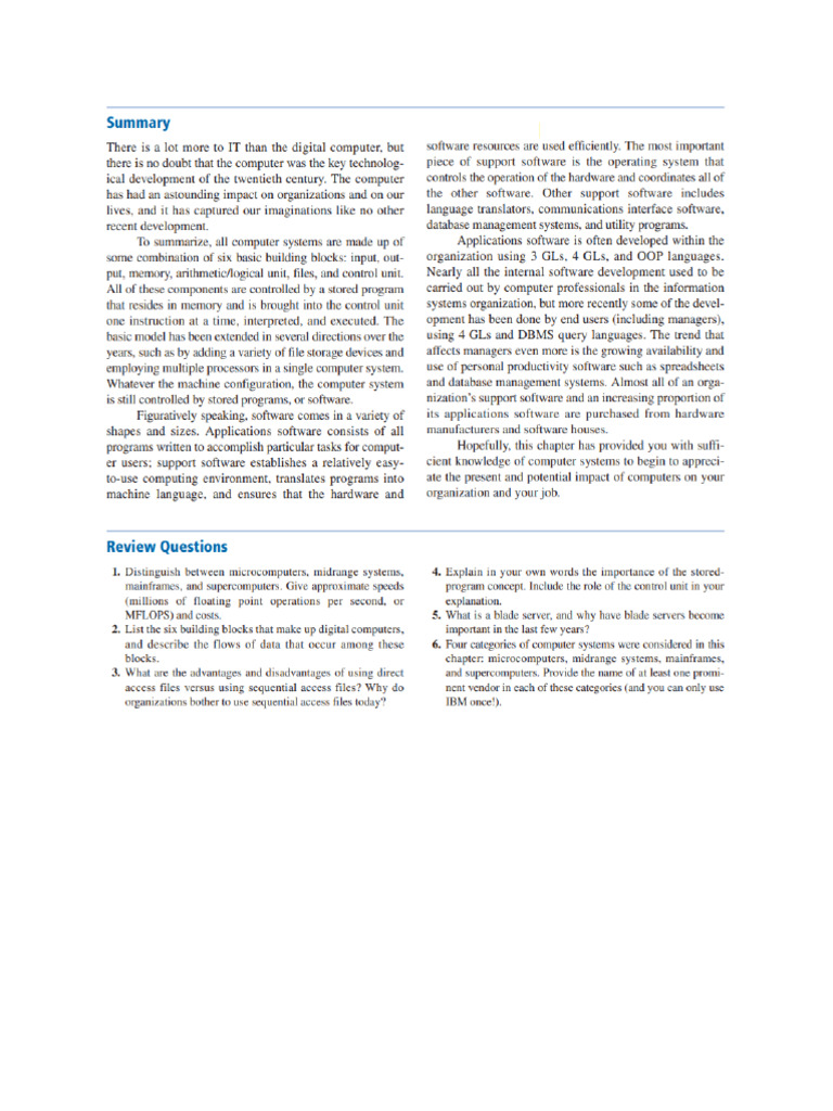 BM 183 Summaries | PDF