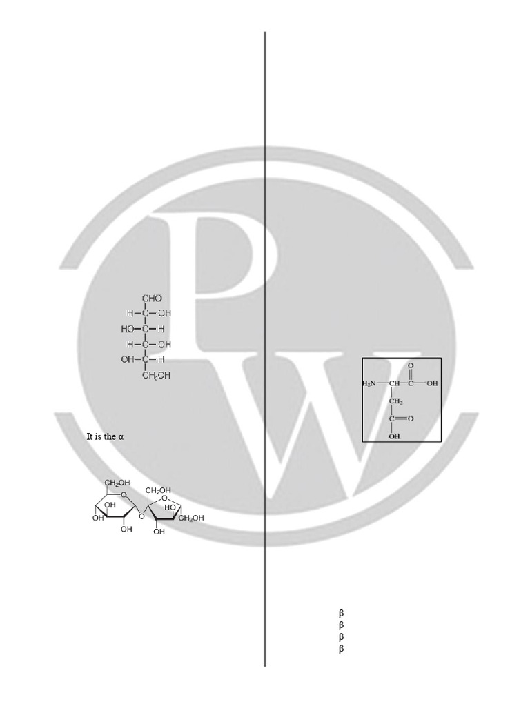 Rankers Practice Sheet - Biomolecules, Prachi Sharma | PDF | Enzyme ...