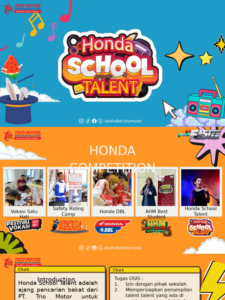 Honda School Talent 2025 di Kalimantan | PDF