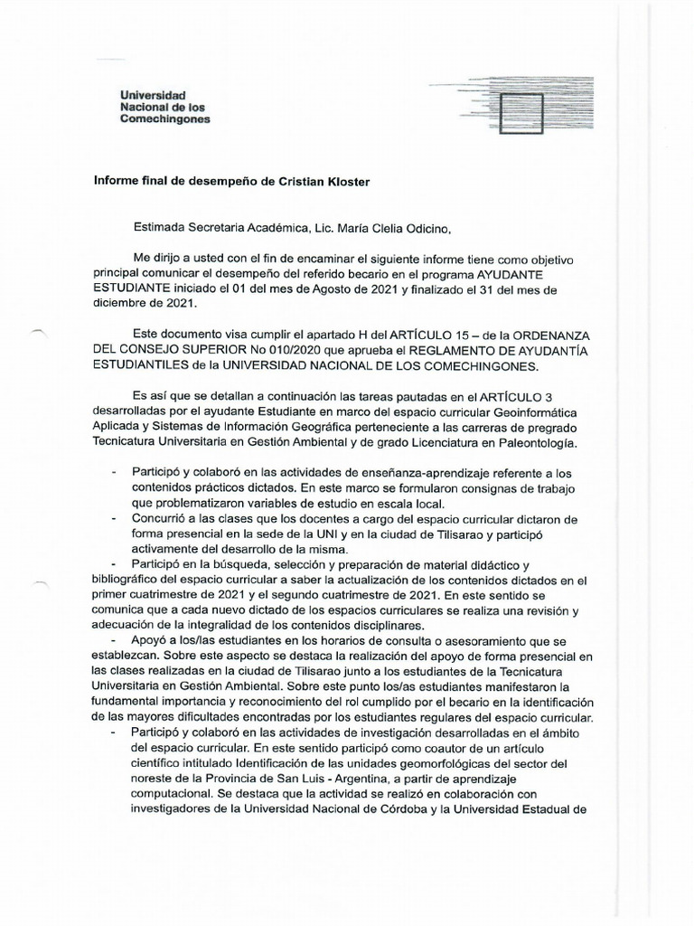 Modelos de Informes | PDF