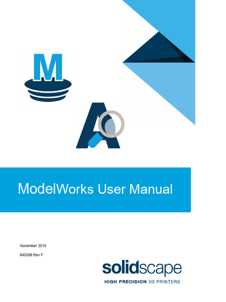 ModelWorks User Manual | PDF | Computer File | Button (Computing)