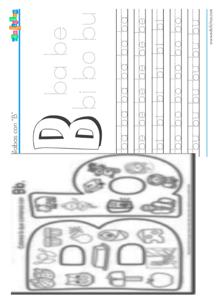 Sílaba Ba, Be, Bi, Bo, Bu | PDF