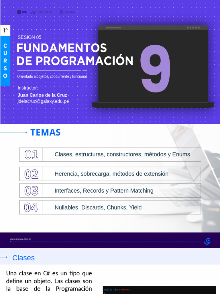 05 - Fundamentos de Programación | PDF | Objeto (informática ...