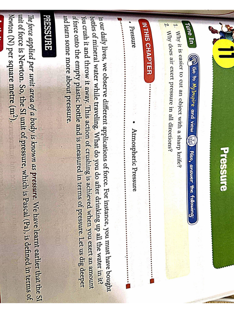 Science Pressure Text | PDF