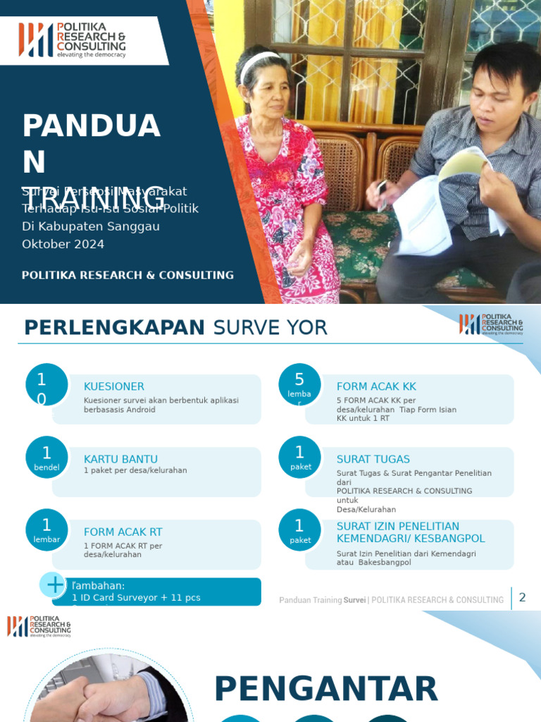 Panduan Training 2024 | PDF