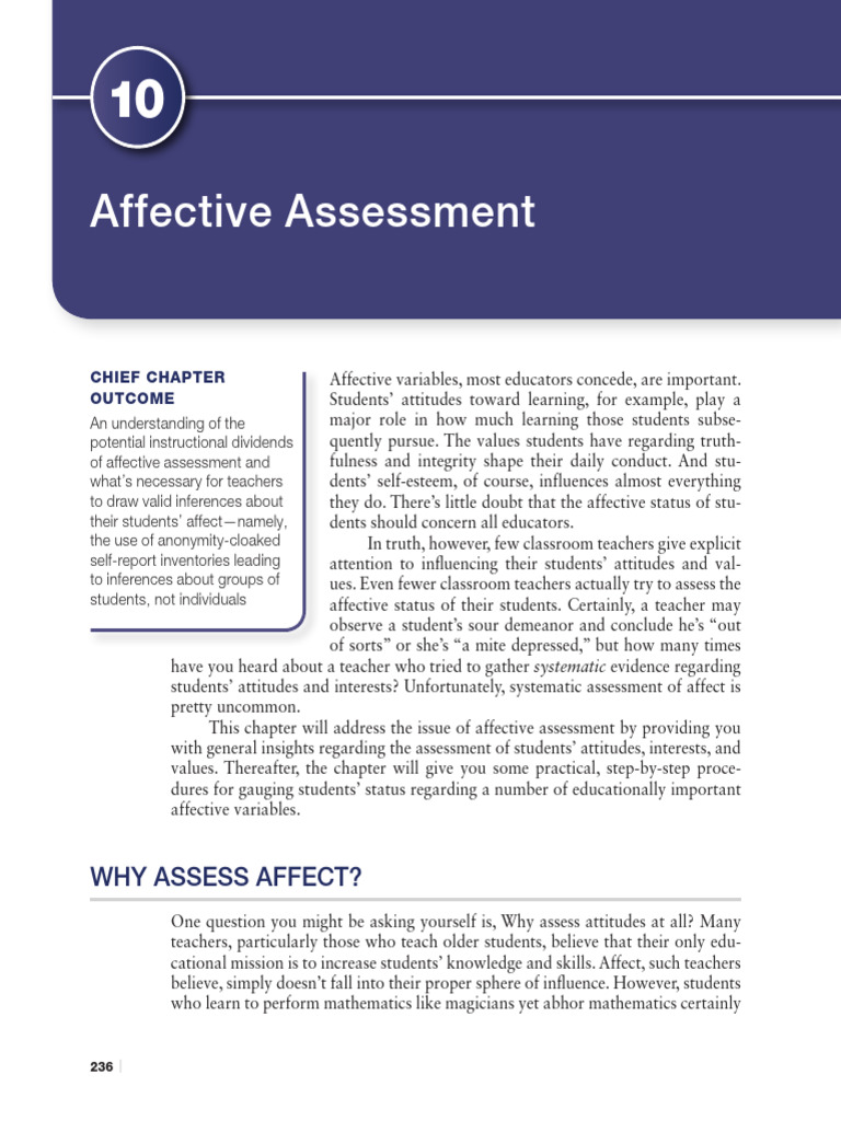 Classroom Assessment WTNTK-pages-129 | PDF | Teachers | Behavior ...