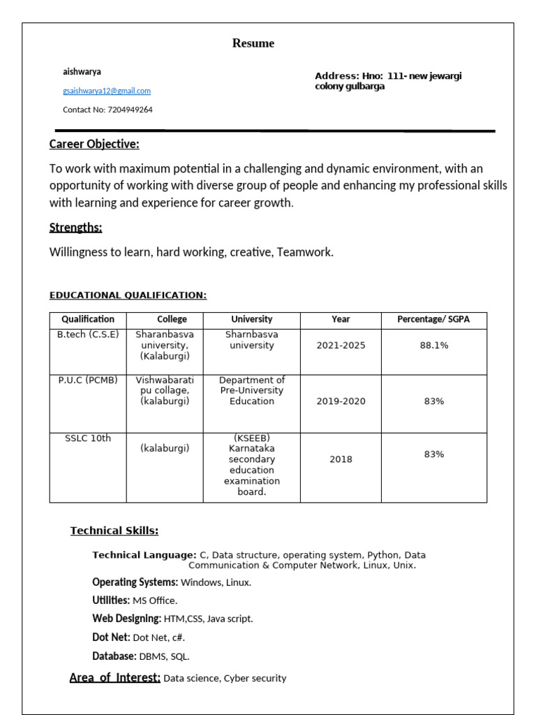 Aish (Resume) | PDF | Databases | Python (Programming Language)