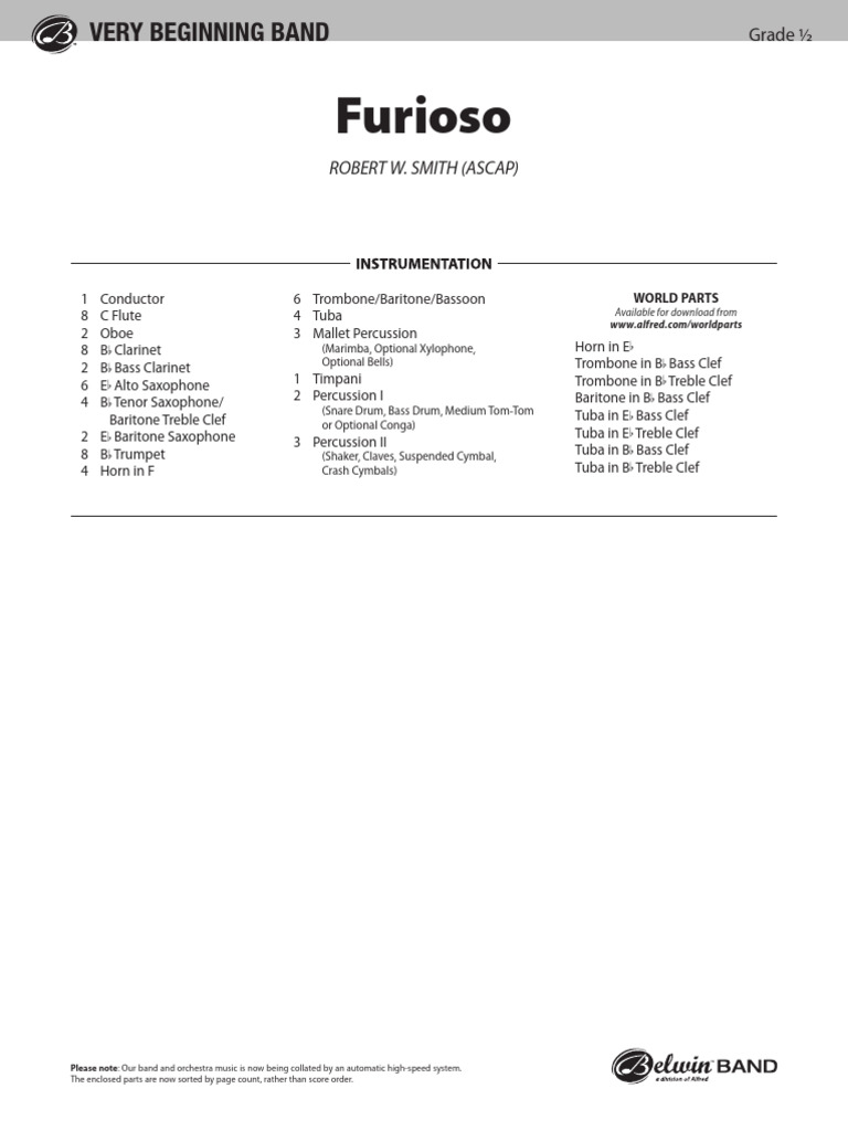Furioso - R. W. Smith | PDF