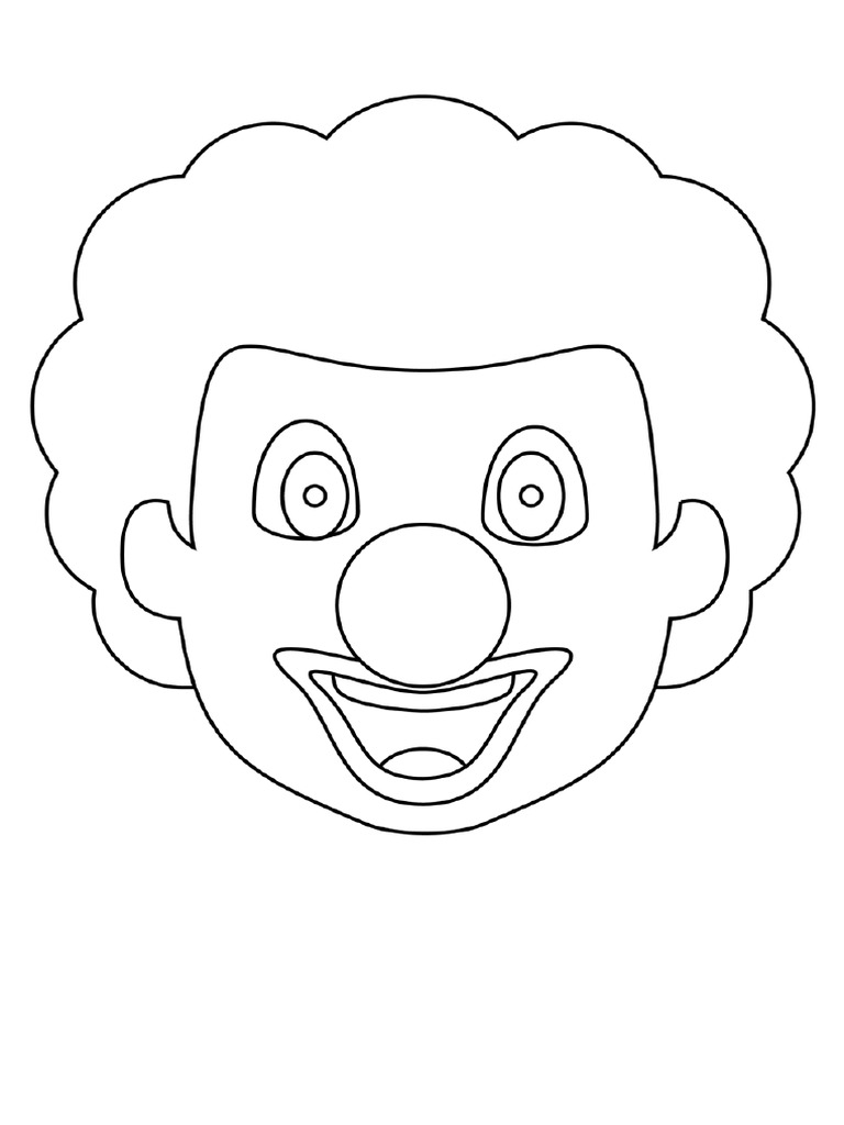 Cara de Payaso - Super Coloring | PDF