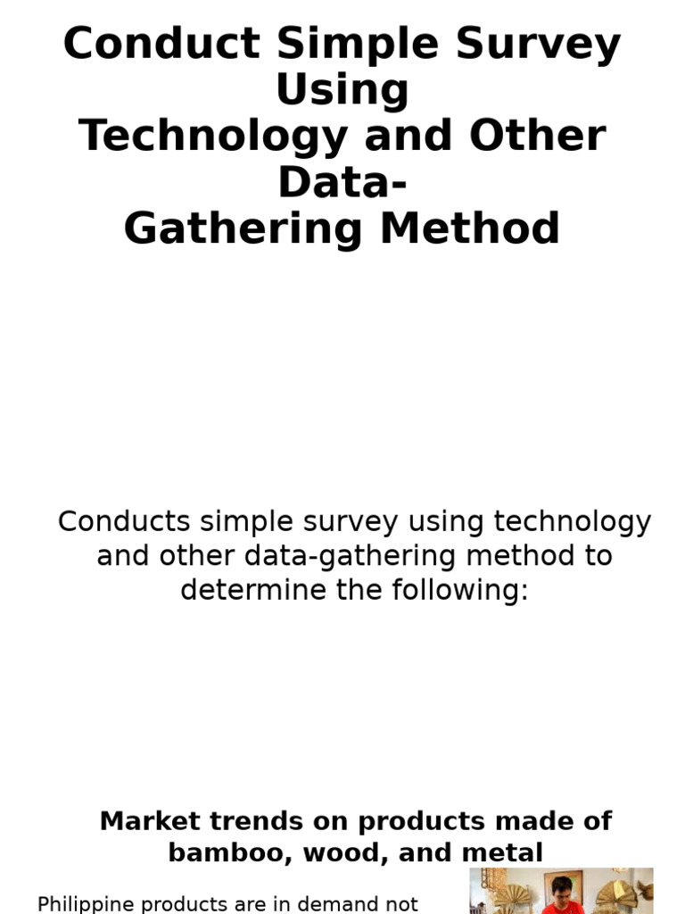 Conduct Simple Survey Using | PDF | Varnish | Conservation And ...