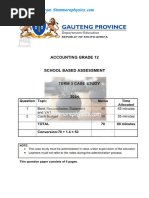 2024 Grade 12 Term 2 Sba Task Presentation W | PDF | Leadership | Learning