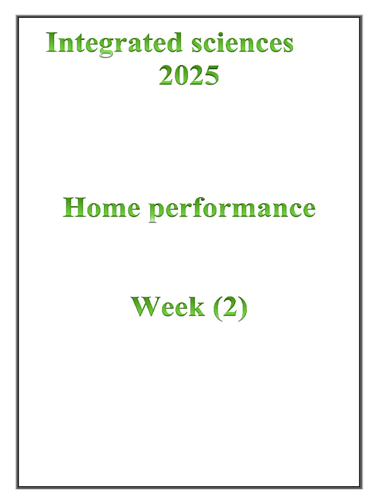 Integrated Science 2 | PDF | Carbon Dioxide | Density
