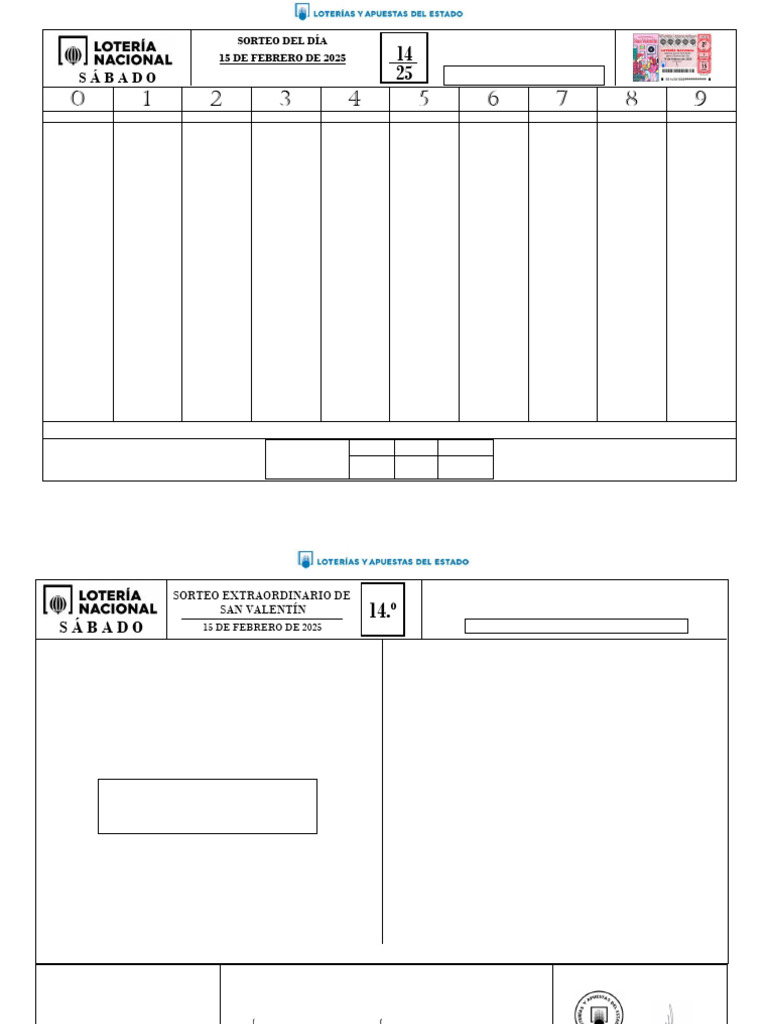 SM Listaoficial.a2025.s014 | PDF | Euro | Zona euro