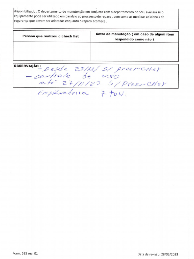 Check List 7 Ton 2 | PDF