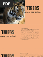 Lion vs Tiger: Mass Comparison Analysis | PDF | Tiger | Lion