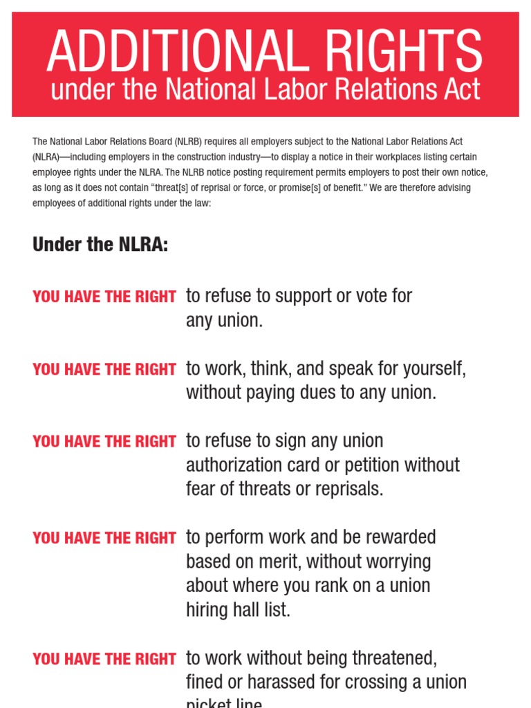 ABC NLRA Rights Supplemental Poster FINAL | PDF