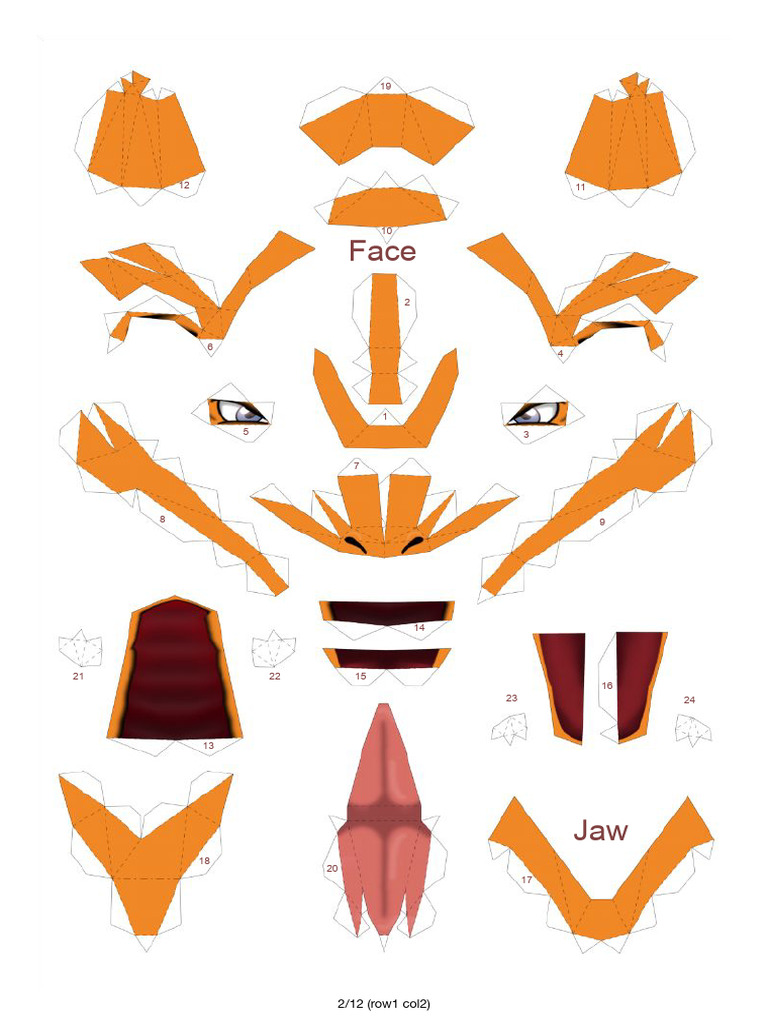 Papercraft Charizard A Color | PDF
